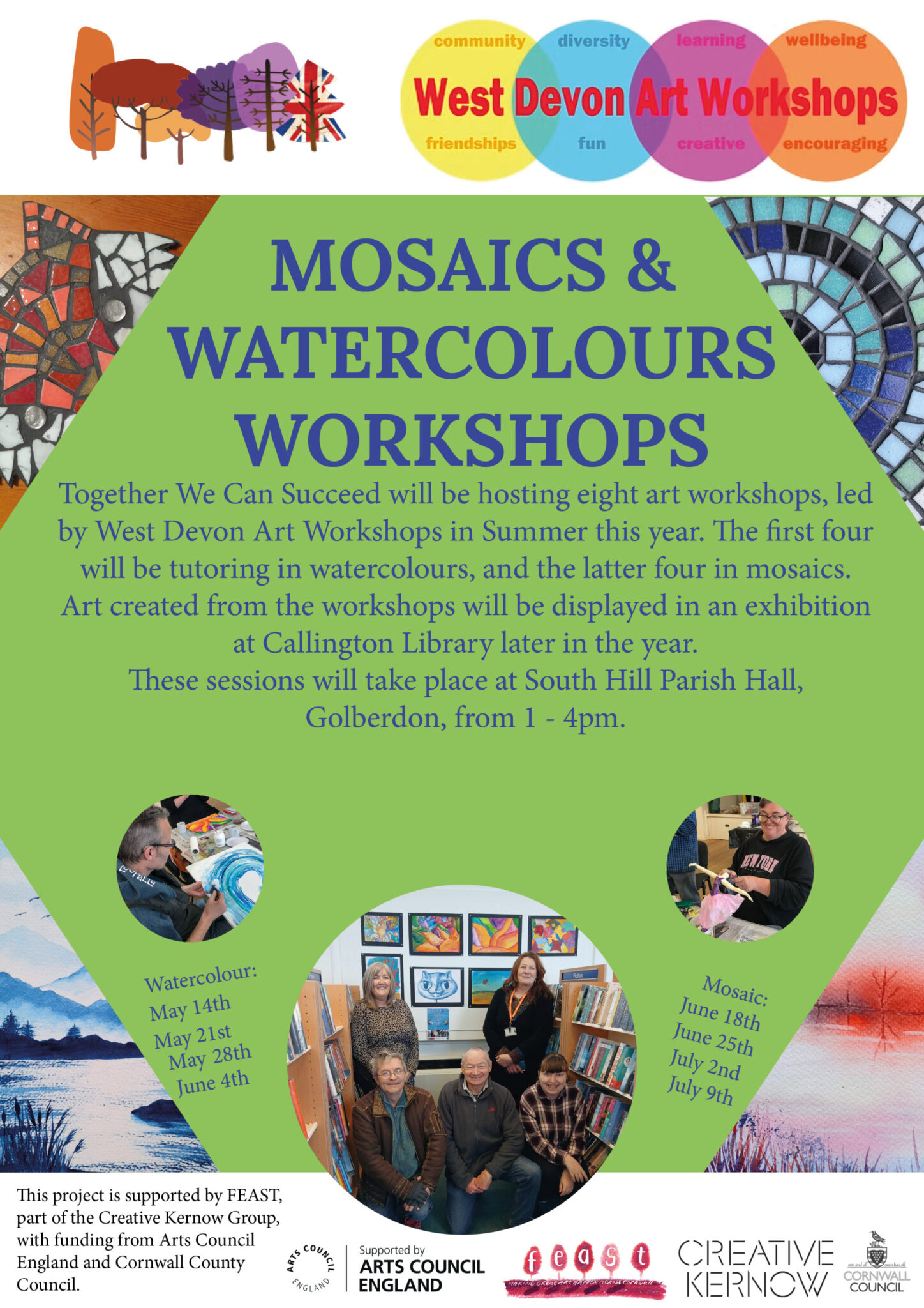 Free Arts & Crafts Workshops this Summer - Armed Forces Community ...